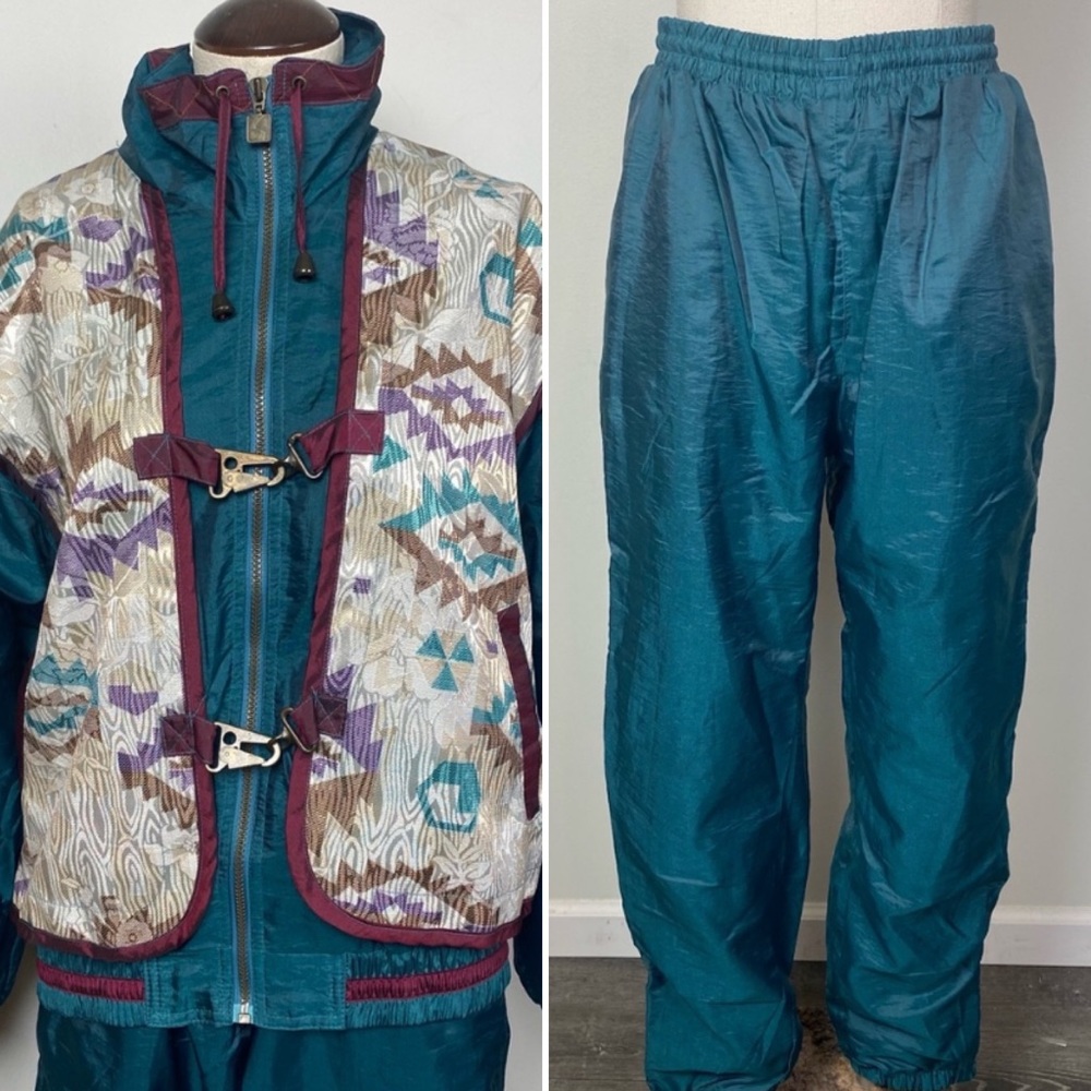 Vintage Active Stuff Windbreaker Suit - Gem